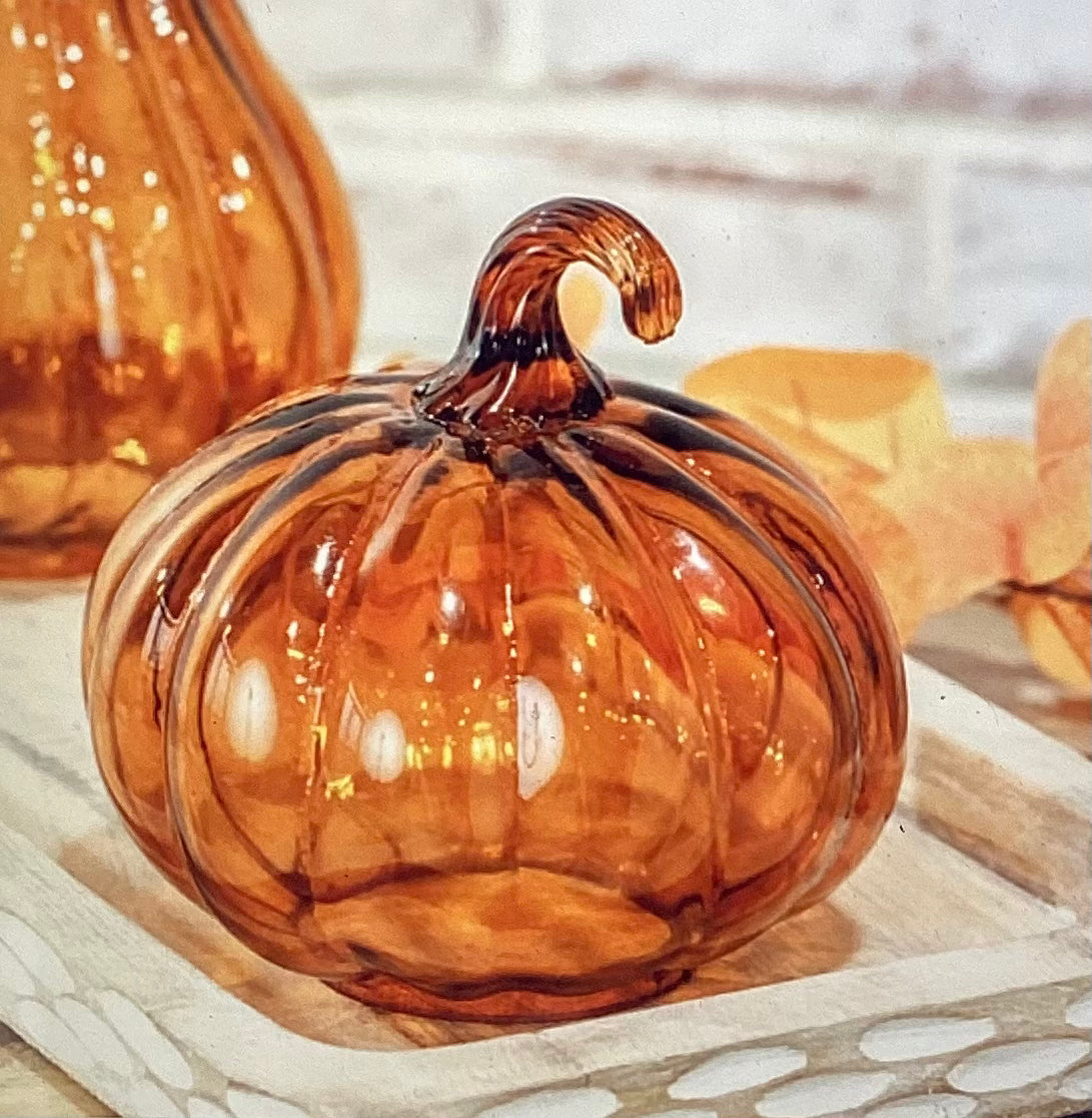 Glass Pumpkin Cloche – The Cotton Mill Mercantile