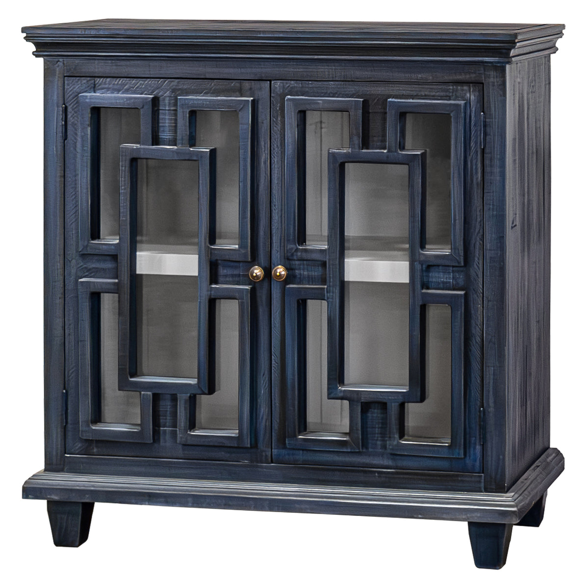 2 Glass Door Console – The Cotton Mill Mercantile